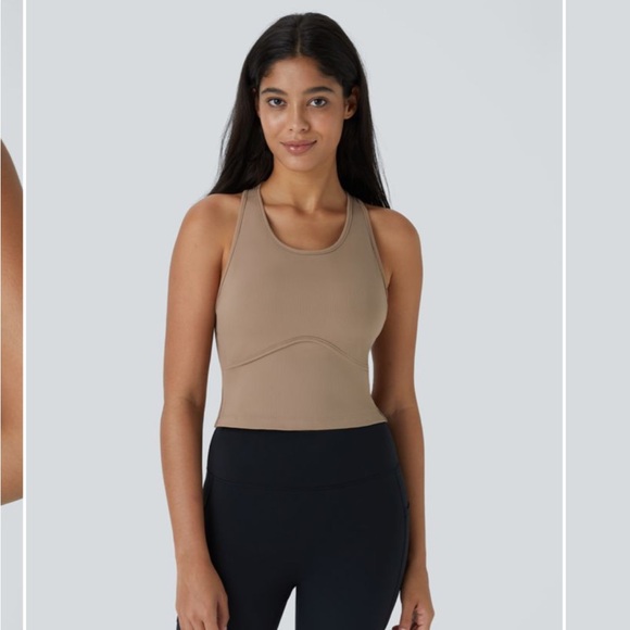 HALARA | Tops | Halara Backless Decorative Metal Yoga Tank Topfor Yoga ...